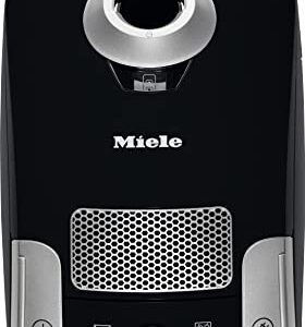 Miele Compact C1 Turbo Team Bagged Canister Vacuum, Obsidian Black