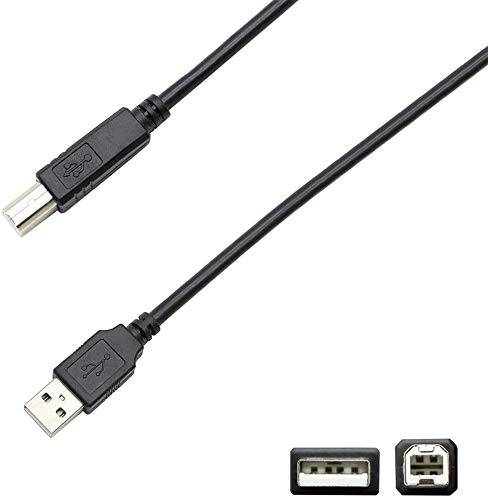 USB 2.0 Cable USB Cord Compatible for Cricut Explore Air 2,Cricut Maker,Brother ScanNCut SDX125E,SDX125EGY,SDX85