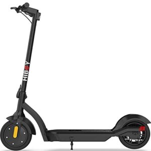 hiboy max3 electric scooter, 350w motor 10" pneumatic off road tires up to 17 miles & 18.6 mph, adult electric scooter for commute and travel