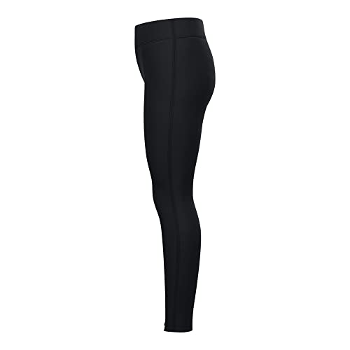 Under Armour girls Motion Leggings , Black (001)/White , Youth Small