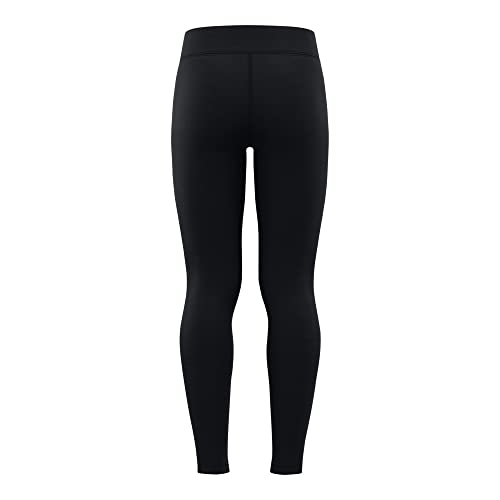 Under Armour girls Motion Leggings , Black (001)/White , Youth Small