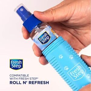 Fresh Step Roll N' Refresh Odor Neutralizing Fabric & Air Freshener Refills in Lavender Eucalyptus Scent | 2.7 oz Bottle Pet Lint Roller Roll N' Refresh Refills for Pet Fur