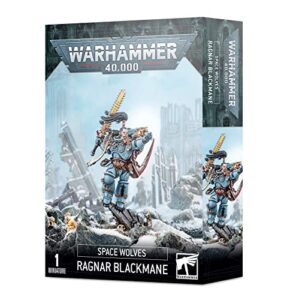 games workshop warhammer 40k - space wolf ragnar criniere noire