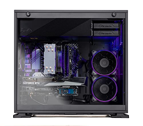 Skytech Azure Gaming PC Desktop - AMD Ryzen 5 5600X 3.8GHz, RTX 3070 8GB, 16GB 3200, 1TB NVME SSD, 650W Gold PSU, Windows 10 Home 64-bit, Black