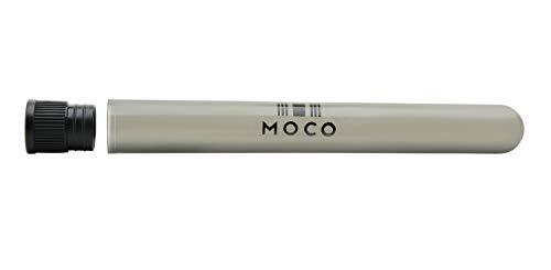 MOCO 10 Pieces Cigarette Storage Tubes, Airtight Smell Proof Odor Sealing Pre-Roll Tubes, Plastic Cigarette Travel Containers, 5.30inch 135mm Fits King Size