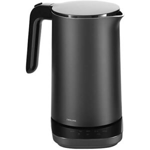 zwilling enfinigy cool touch 1.5-liter electric kettle pro, cordless tea kettle & hot water