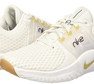 Nike Renew in-Season Tr 10 Sports Shoes Women Grey/Gold - 9.5 - Multisport Shoes