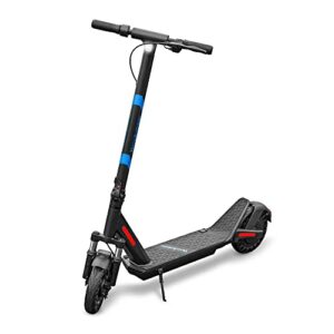 Brookstone BlueGlide Elite 10 Electric Scooter 500 Watt Motor, Max Speed 21 MPH, Up to 18 Miles Range, IPX4 Water Resistance, 10 Inch Honeycomb Tires, Cruise Control, Dual Suspension, Foldable Frame