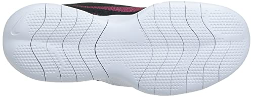 NIKE Women's WMNS Flex Experience RN 10 Running Shoe, Black Fireberry Dk Smoke Grey Iron Grey, 6.5