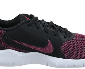 NIKE Women's WMNS Flex Experience RN 10 Running Shoe, Black Fireberry Dk Smoke Grey Iron Grey, 6.5