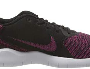 NIKE Women's WMNS Flex Experience RN 10 Running Shoe, Black Fireberry Dk Smoke Grey Iron Grey, 6.5