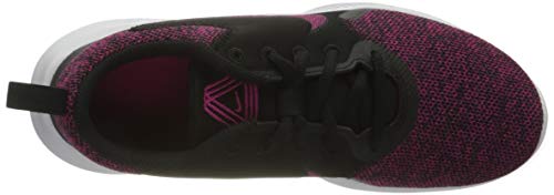 NIKE Women's WMNS Flex Experience RN 10 Running Shoe, Black Fireberry Dk Smoke Grey Iron Grey, 6.5