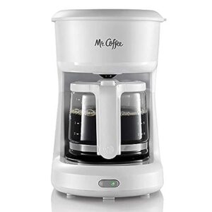 mr. coffee 2134286 ® 5-cup mini brew switch coffee maker, white