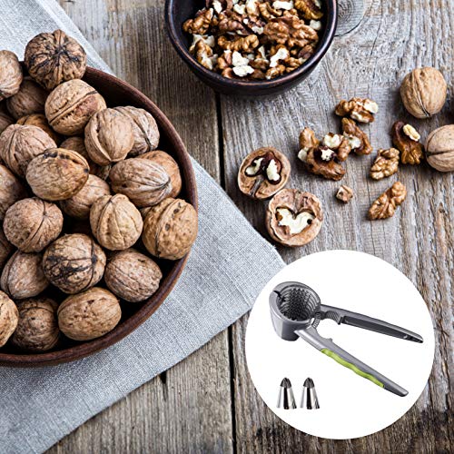 Cabilock Nut Cracker Hazelnut Walnut Shell Pecan Opener Nutcracker Seafood Crab Tongs Crackers Walnut Pine Sheller Kitchen Tool