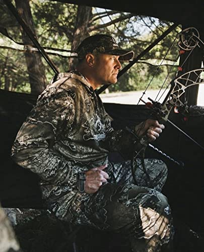 Primal Treestands Wraith 270 Deluxe Blind - 270 Degree One-Way, See-Through Pop-Up Tent 3 Person, Premium Hunting Gear Sporting Good