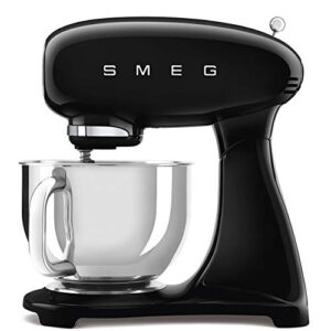 smeg 50's retro black on black stand mixer