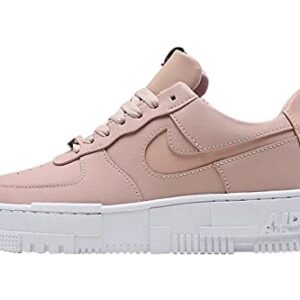 Nike Women's Air Force 1 Pixel Casual Fashion Sneaker Ck6649-001, Particle Beige/Black/White/Particle Beige, 8.5