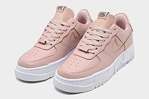 Nike Women's Air Force 1 Pixel Casual Fashion Sneaker Ck6649-001, Particle Beige/Black/White/Particle Beige, 8.5