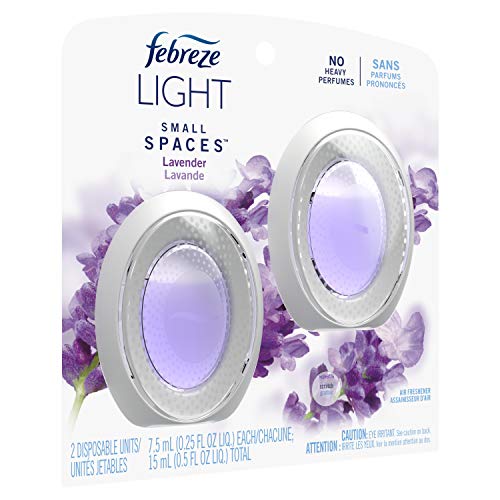 Febreze LIGHT Small Spaces Air Freshener Lavender, 2 count