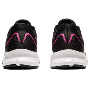 ASICS Women's Jolt 3 Running Shoes, 8.5, Black/HOT Pink