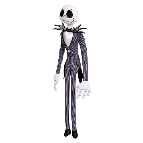 Disney Tim Burton's Nightmare Before Christmas 16-Inch Tall Jack Skellington Plush, Stuffed Toys for Kids, by Just Play