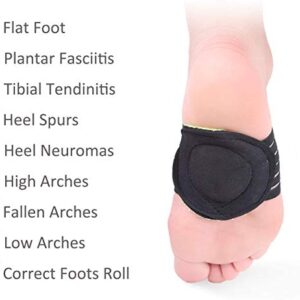 Arch Support,6 Pairs Compression Fasciitis Cushioned Support Sleeves, Plantar Fasciitis Foot Relief Cushions for Plantar Fasciitis, Fallen Arches, Achy Feet Problems for Men and Women