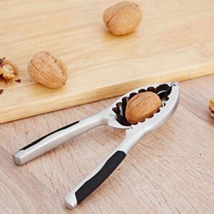 AUNMAS Walnut Clip- Zinc Alloy Walnut Cracker Tools Walnut Nutcrackers Openers Nut Shell Breakers Crackers Lobster Shellers Crab Leg with Non-Slip Handle Picks Seafood Tools Shell Opener Breaker