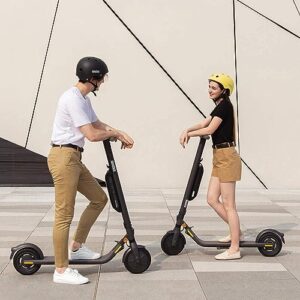 Segway Ninebot E22 E45 Electric Kick Scooter, Lightweight and Foldable, Upgraded Motor Power, Dark Grey