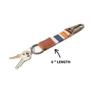 Thread Wallets Cool Keychain Clip for Men & Women | Key Ring for Wallets & Keys (Legacy)