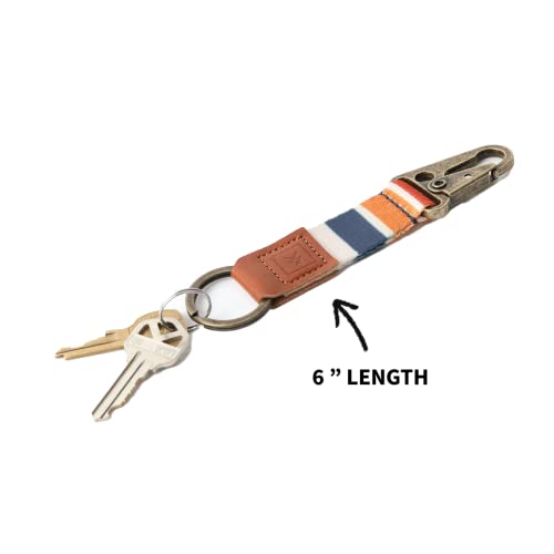 Thread Wallets Cool Keychain Clip for Men & Women | Key Ring for Wallets & Keys (Legacy)