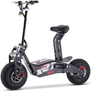 mototec vulcan 48v 1600w electric scooter black