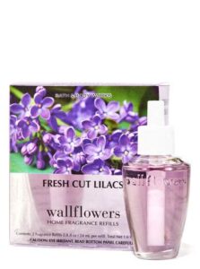 bath and body works fresh cut lilacs wallflowers refills 2-pack 0.8 fl oz / 24 ml each