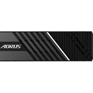 GIGABYTE AORUS Gen4 7000s SSD 1TB PCIe 4.0 NVMe M.2, Nanocarbon Coated Aluminum Heatsink, 3D TLC NAND, SSD GP-AG70S1TB