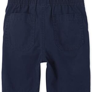 The Children's Place boys Pull on Jogger Shorts, Fin Gray/Flax/Tidal 3 Pack, 8 US