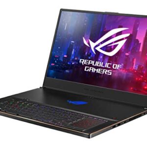 ASUS ROG Zephyrus S17 Gaming and Entertainment Laptop (Intel i7-10875H 8-Core, 32GB RAM, 8TB PCIe SSD, RTX 2080 Super Max-Q, 17.3" Full HD (1920x1080), WiFi, Bluetooth, Win 10 Pro) (Renewed)