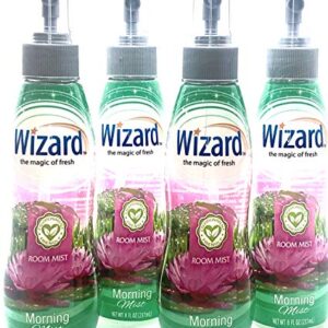 Wizard Room Mist Morning Mist 4x Air Freshener Spray Bottles