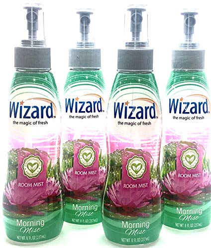 Wizard Room Mist Morning Mist 4x Air Freshener Spray Bottles