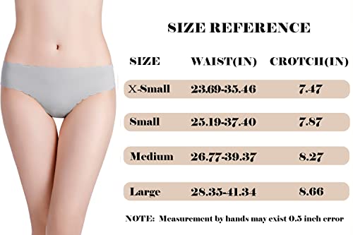 Wetopkim Women Seamless Thongs Panties Cotton Breathable Stretch T-back Solid Color Briefs Underwear