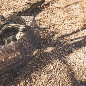 The Grind Knee Blind, Collapsible Quick Setup and Take-Down Run-and-Gun Turkey Blind, Mossy Oak Bottomland Camo