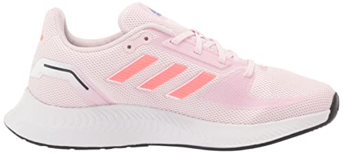 adidas Women's Runfalcon 2.0 Running Shoe, Almost Pink/Turbo/White, 5.5