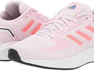 adidas Women's Runfalcon 2.0 Running Shoe, Almost Pink/Turbo/White, 5.5