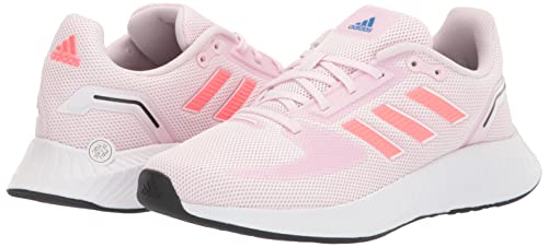 adidas Women's Runfalcon 2.0 Running Shoe, Almost Pink/Turbo/White, 5.5