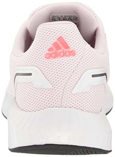 adidas Women's Runfalcon 2.0 Running Shoe, Almost Pink/Turbo/White, 5.5