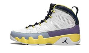 nike women's air jordan 9 retro change the world, white/multi/color/white, 9w