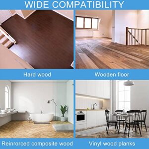 NAACOO Flooring Spacers, 1/4'' Gap & 1/2'' Gap, (20 Pack) Laminate Wood Flooring Tools - Compatible Install Any Laminate Flooring, Vinyl Plank, Engineered Hardwood, Bamboo, LVT, Subfloor Panels.