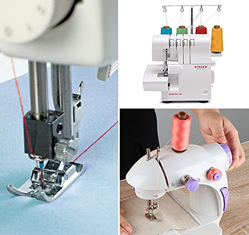 ilauke 95Pcs Bobbins Sewing Thread Kits, 400 Yards per Sewing Thread Polyester Spools with Case 45 Colors Sewing Supplies, Prewound Bobbin for Brother Singer Janome Hand & Machine Sewing