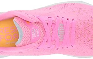 New Balance Women's Fresh Foam X Tempo V2 Running Shoe, Pink/White, 10