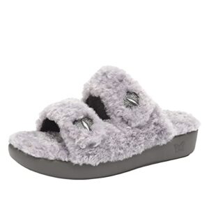 alegria womens chillery smoke slipper 8-8.5 m us