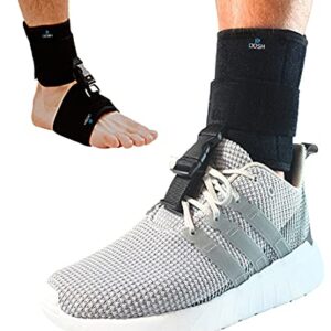 DOSH AFO Foot Drop Brace - Drop Foot Brace for Walking - Use as a Left or Right AFO Brace - Ankle Foot Orthosis Support Brace for Men and Women - Foot Supports - Drop Foot Braces