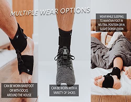 DOSH AFO Foot Drop Brace - Drop Foot Brace for Walking - Use as a Left or Right AFO Brace - Ankle Foot Orthosis Support Brace for Men and Women - Foot Supports - Drop Foot Braces